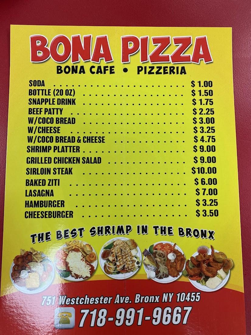 Bona Pizza - Pizza restaurant in Bronx, NY